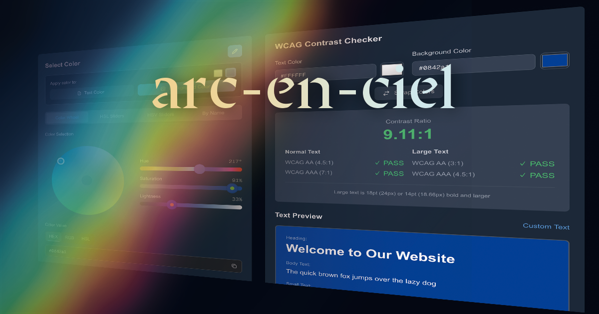 arc-en-ciel - Beautiful Color Picker